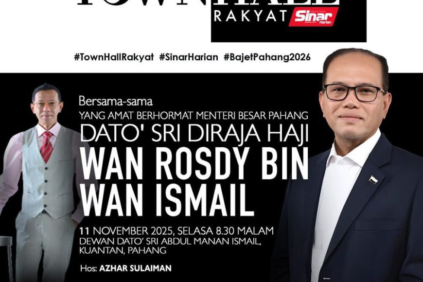 Suara Rakyat Didahulukan: Tok Wan Turun Padang Dalam Town Hall Rakyat ...